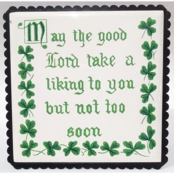 Unbranded | Kitchen | Lord Take A Liking To You Irish Blessing Quote ...